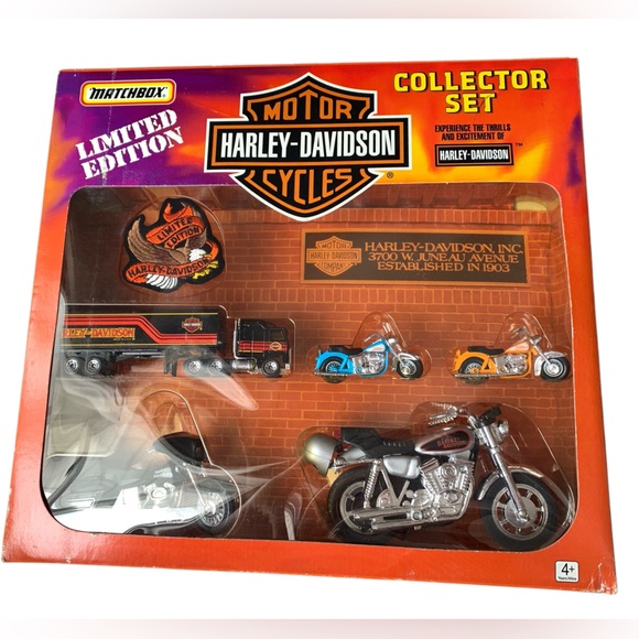 Harley-Davidson | Toys | Nib Harleydavidson Matchbox Collector Set ...